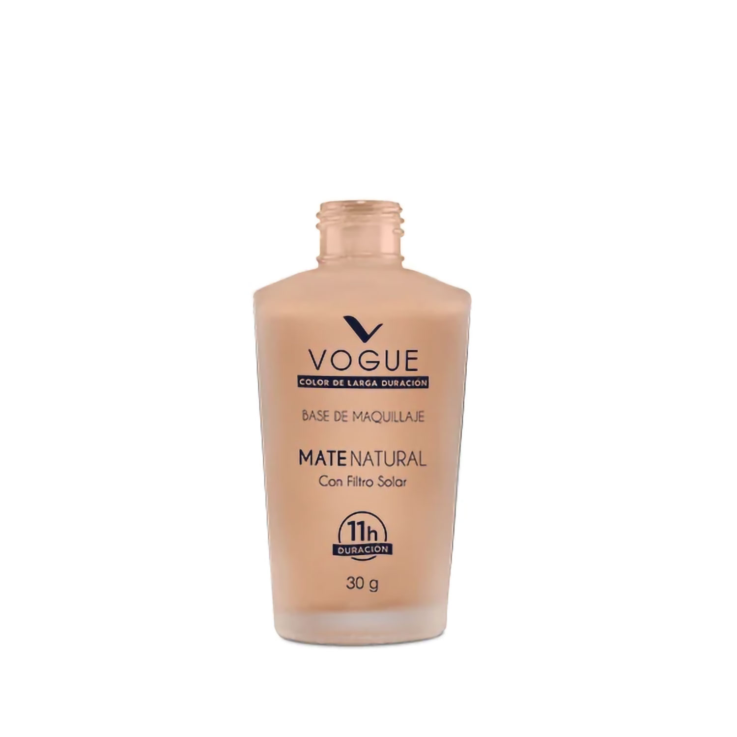 Base liquida Vogue Mate Natural Canela X 30 Gr – Casa Florian