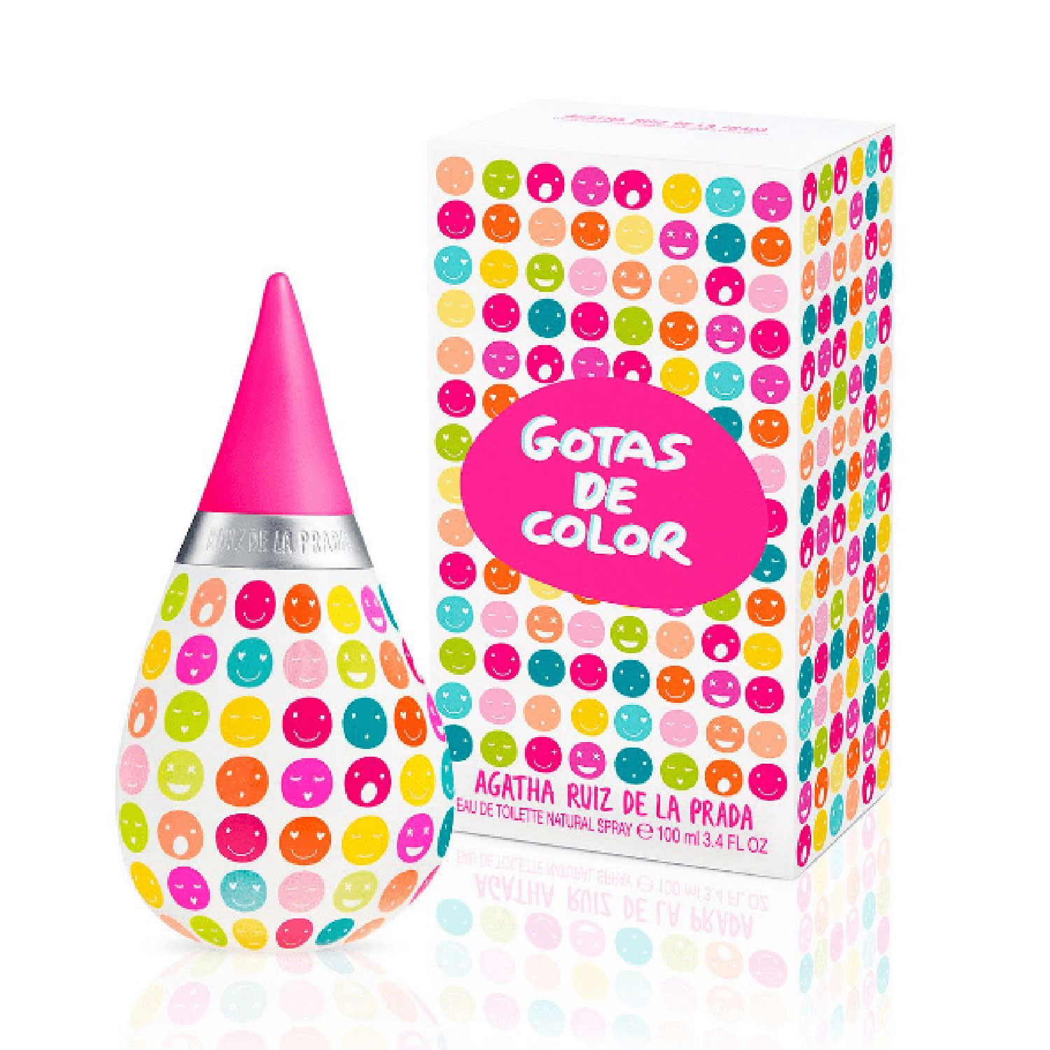Perfume Agatha Ruiz de la Prada Gotas de Color Supersmile X 100 Ml ...